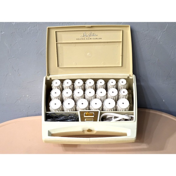 Sunbeam | Hair | Vintage Retro Cool Lady Sunbeam Deluxe Hair Curler Set ...